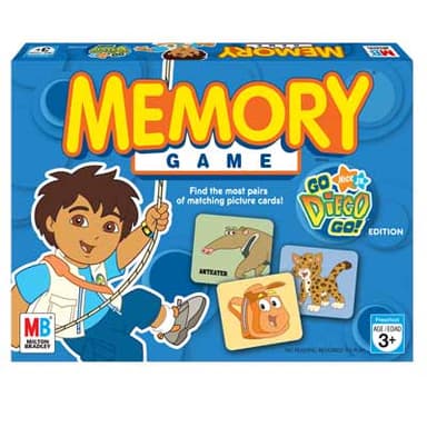 Go Diego Go! Memory Game Official Rules & Instructions - Hasbro