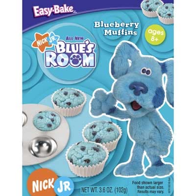 EASY-BAKE Blue's Room Blueberry Muffins Official Rules & Instructions ...