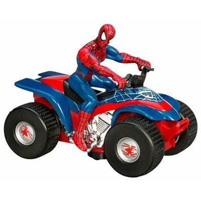Spider-Man Origins Bump & Go Spider-man ATV 4-wheeler Vehicle Official ...